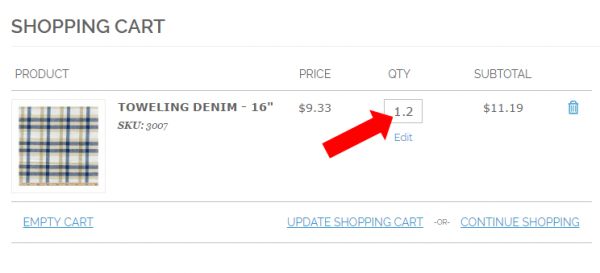 Using Fractional Quantities Online - POSIM Point of Sale Software