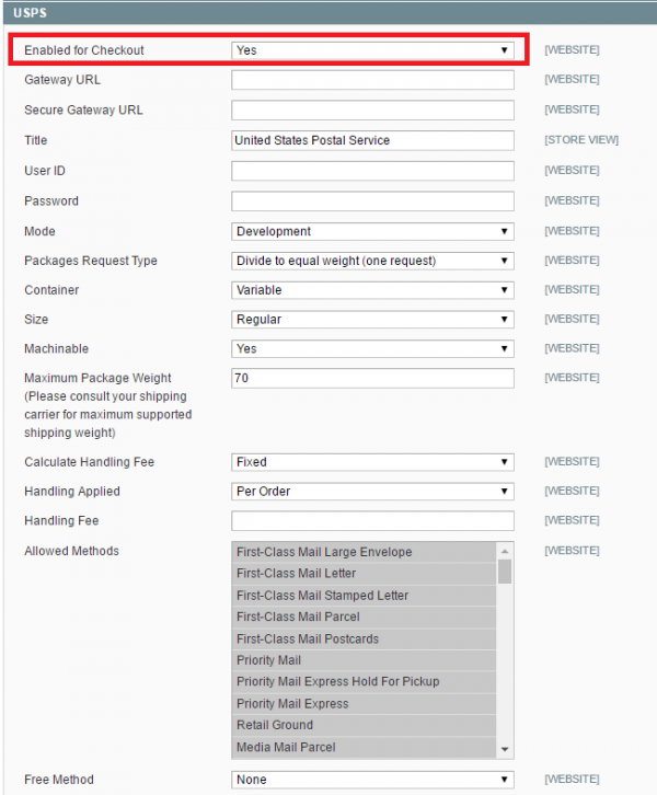 How to Setup USPS Shipping in Magento - POSIM Point of Sale Software