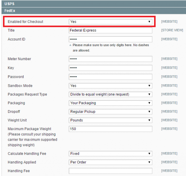How to set up FedEx in Magento 1 & 2 - POSIM Point of Sale Software